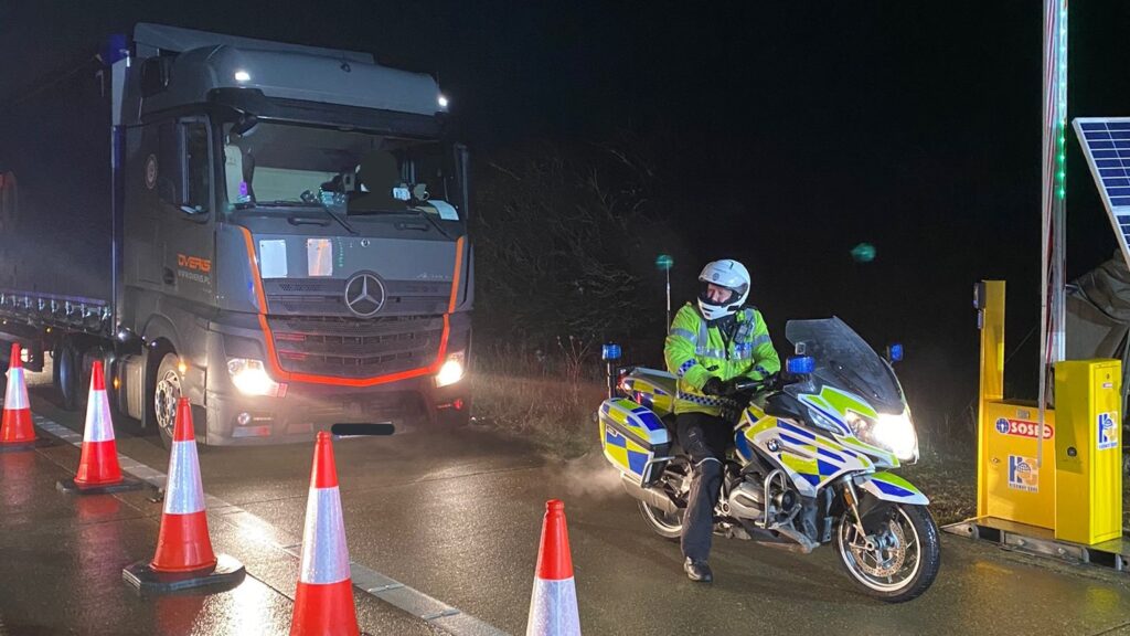 Primele amenzi pentru lipsa Permisului de Acces în Kent - Cargo & Bus