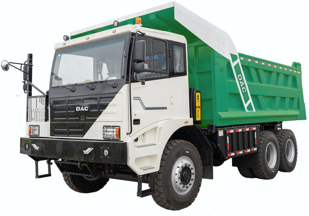 Autovehicule DAC S.A. livrează prima basculantă electrică de carieră ...